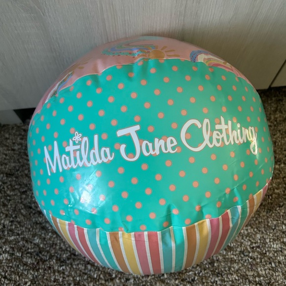 Matilda Jane | Toys | Matilda Jane Beach Ball New In Bag Opened To Show ...